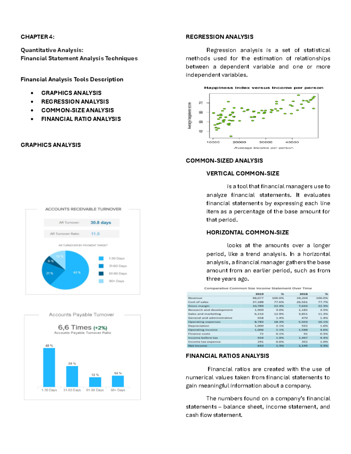 Chapter 4 Finman 5 pdf - CHAPTER 4: Quantitative Analysis: Financial ...