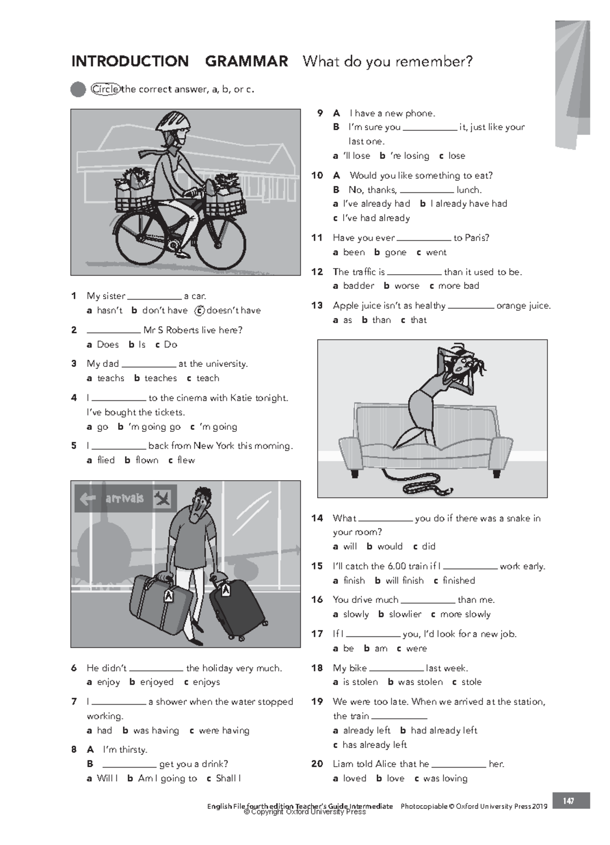 Grammar 1englishfile 4e intermediate teachers guide - English File ...