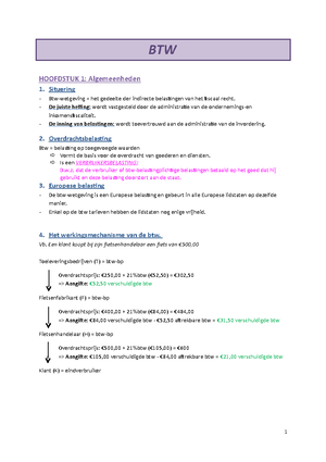 Betekenis vakken BTW-aangifte - Verkoop van goederen onder de ...