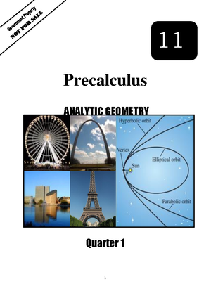 Performance task #3 Applications Calculus 1 - Differential & Integral Calculus - Studocu
