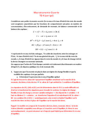 Modèle de Solow cours - Macroéconomie : Croissance Partie 1 : Le modèle ...