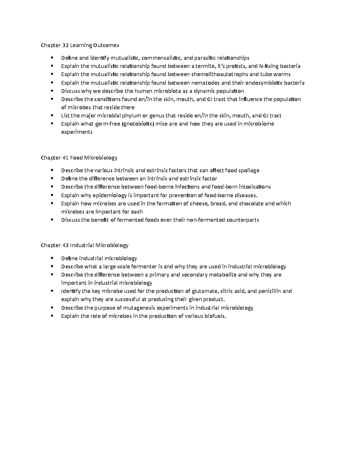 Learning+Outcomes+for+Final+Exam+New+Material - Chapter 32 Learning ...
