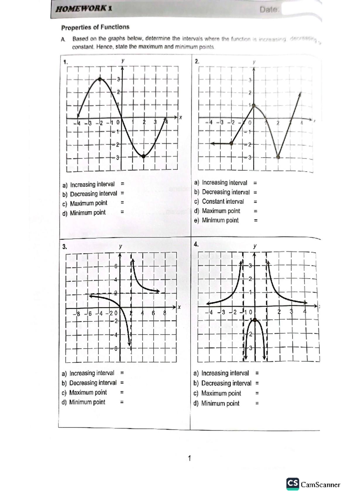 calculus 1 chapter 1 - Diploma in Science - Studocu