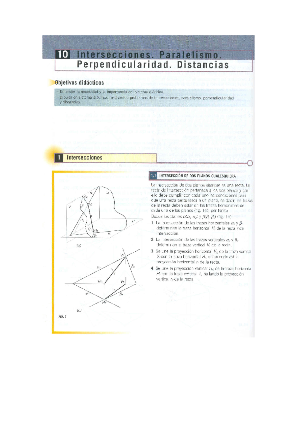Intersecciones - ejercicios - Técnicas Del Dibujo - Studocu