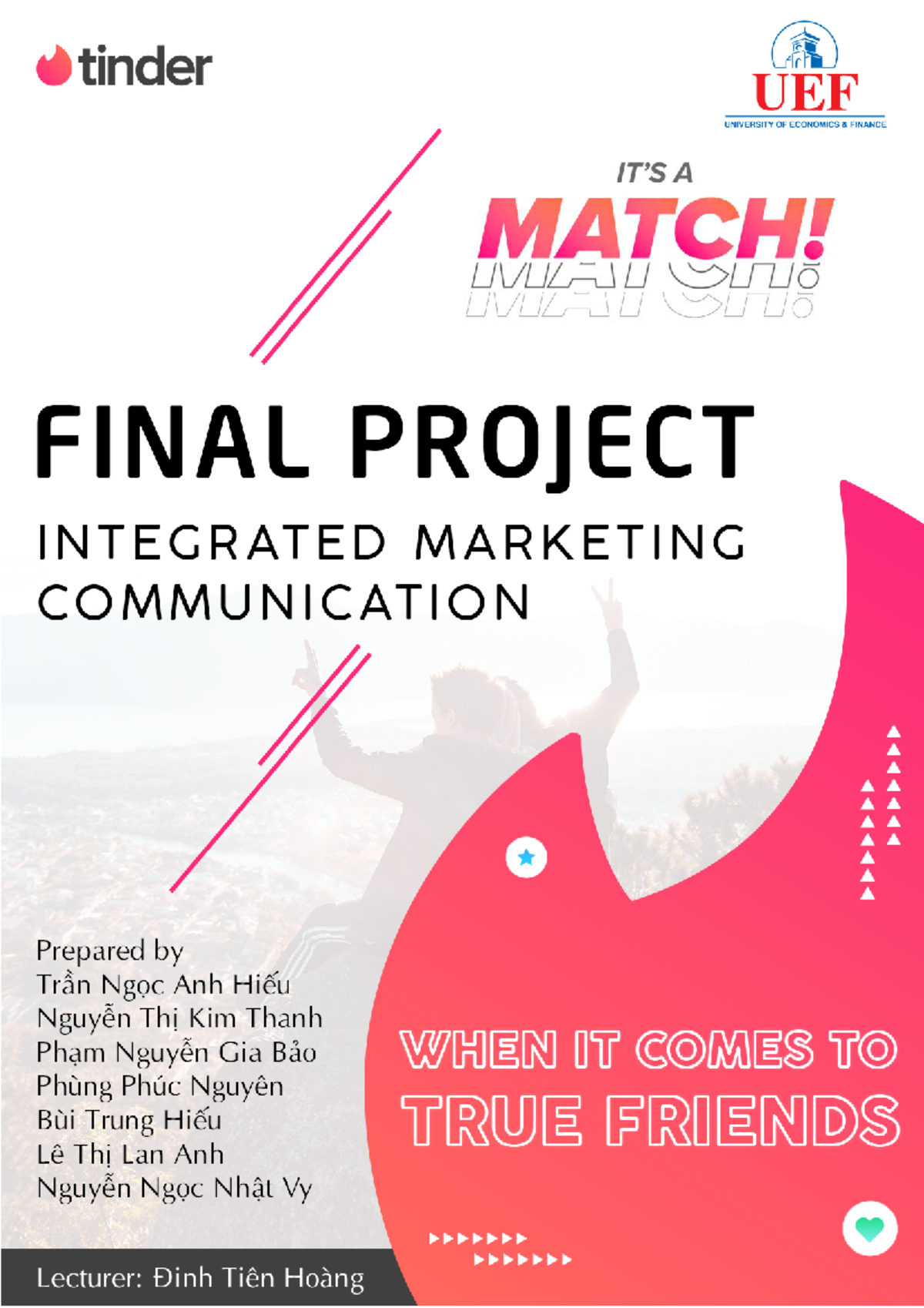 IMC - Final Project - English - TABLE OF CONTENTS I. - Studocu