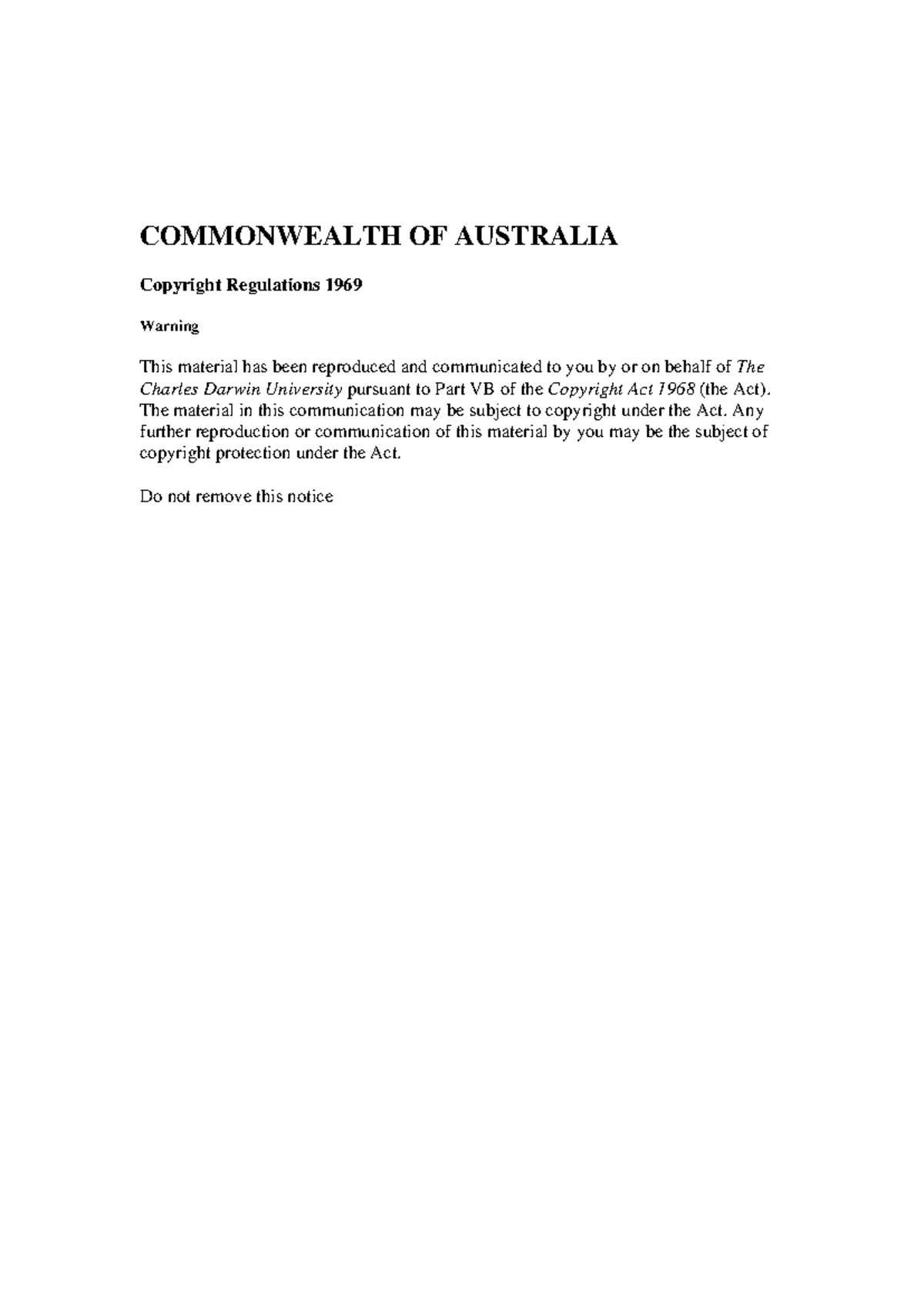 EX02848 SMA102 2F 16 - this is an assignment from CDU - COMMONWEALTH OF ...