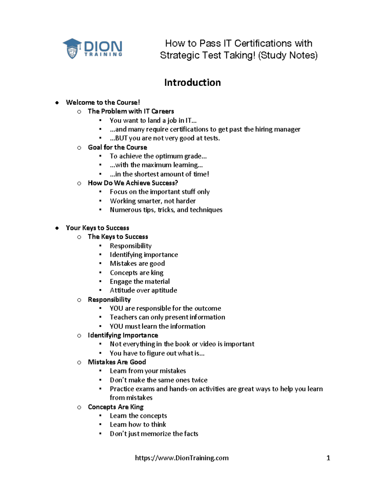 How+to+Pass+Certification+Exams+with+Strategic+Test+Taking+Study+Guide ...