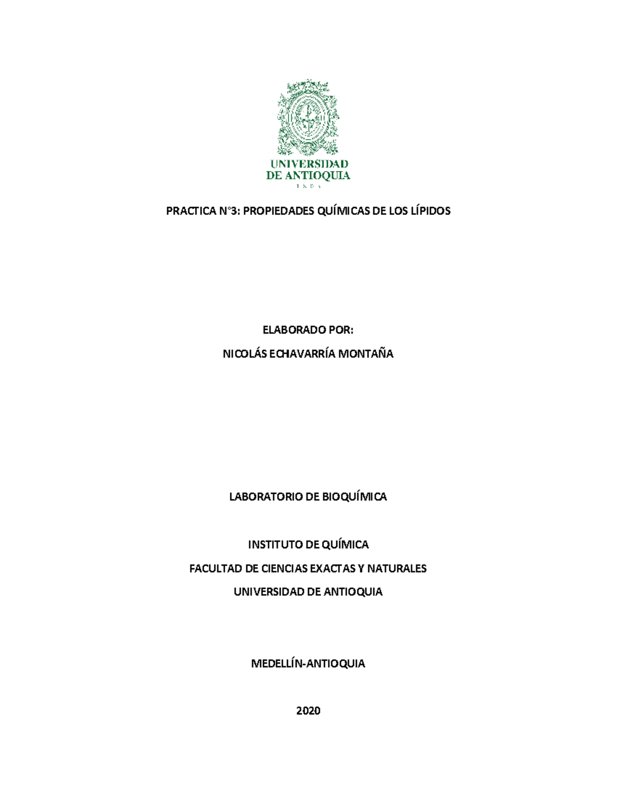 Practica 3 Bioquímica Warning Tt Undefined Function 32 Warning Tt Undefined Function 32