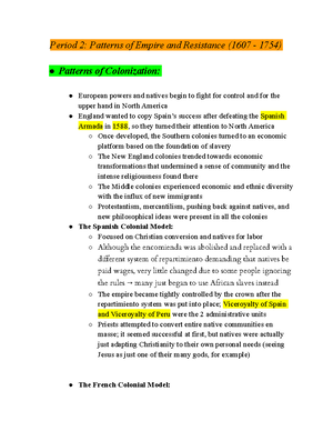 USH Review Resources - World history notes for 2022/2023. Lecture Notes ...