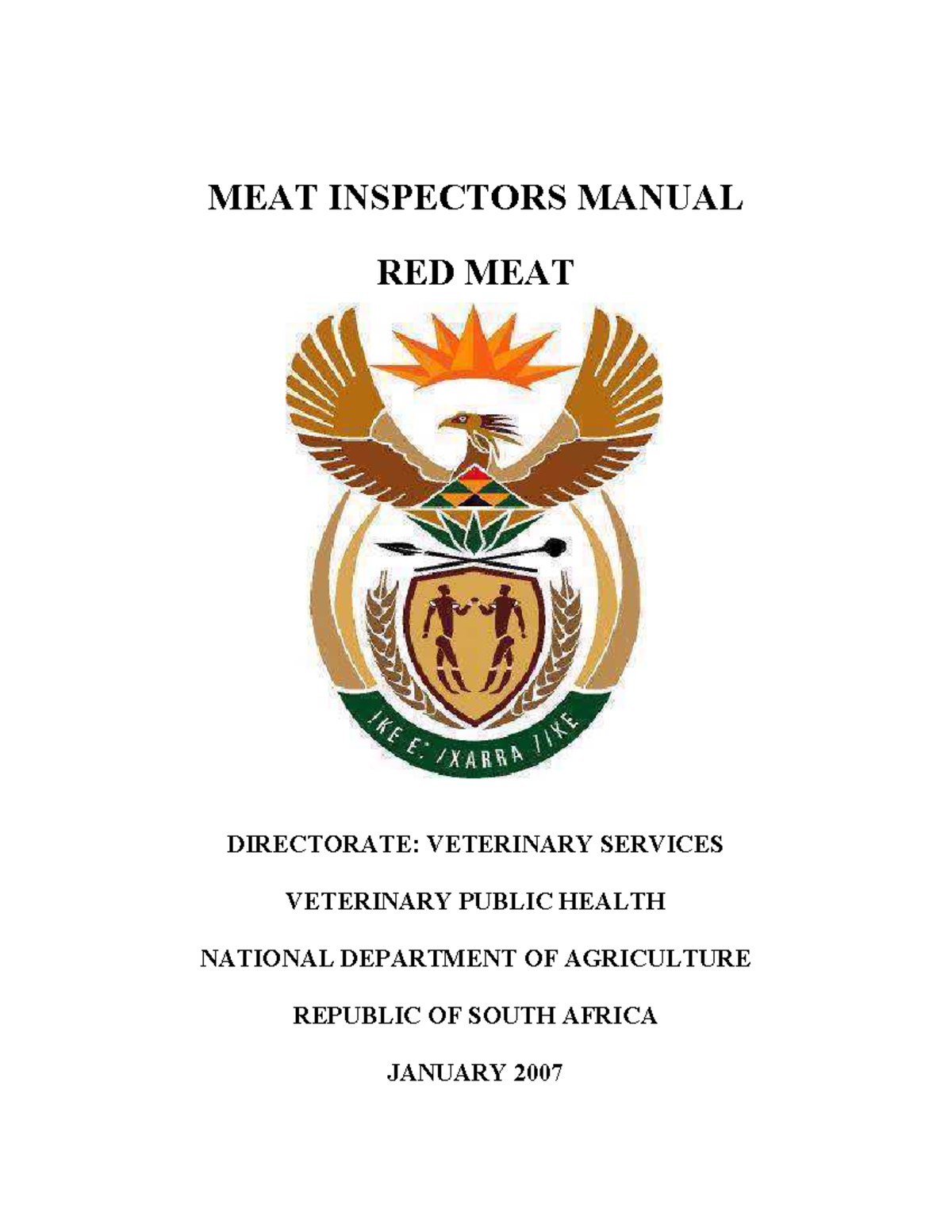 Red Meat Manual - Cccchg. Gfdsdfg - financial accounting - Studocu