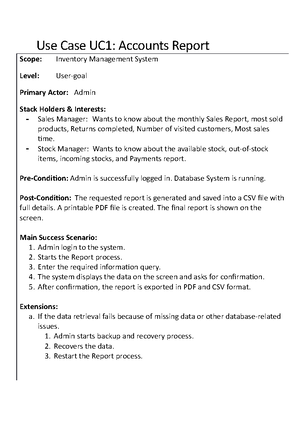 Chapter 4 Exercise - about mos - Chapter 4 DEFINING THE PROJECT Chapter Outline Step 1: Defining ...