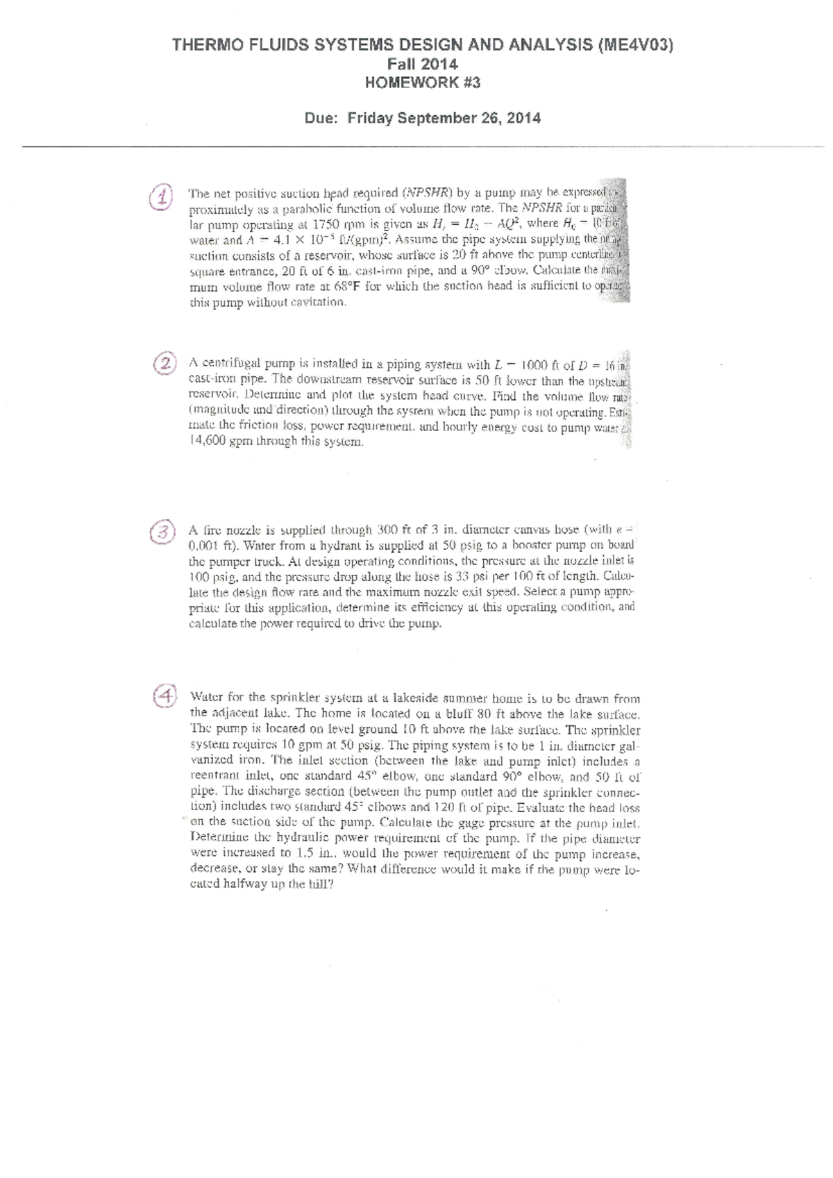 Practical homework 3, questions and answers - Mech Eng 4V03 - Studocu