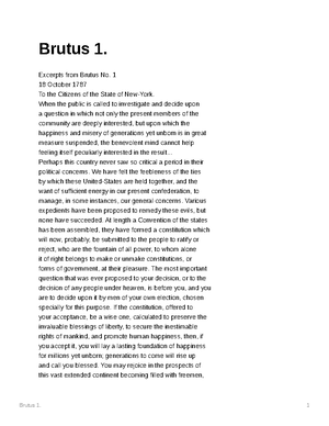 Federalist 70 - In class notes - Federalist 70. AP American Government ...