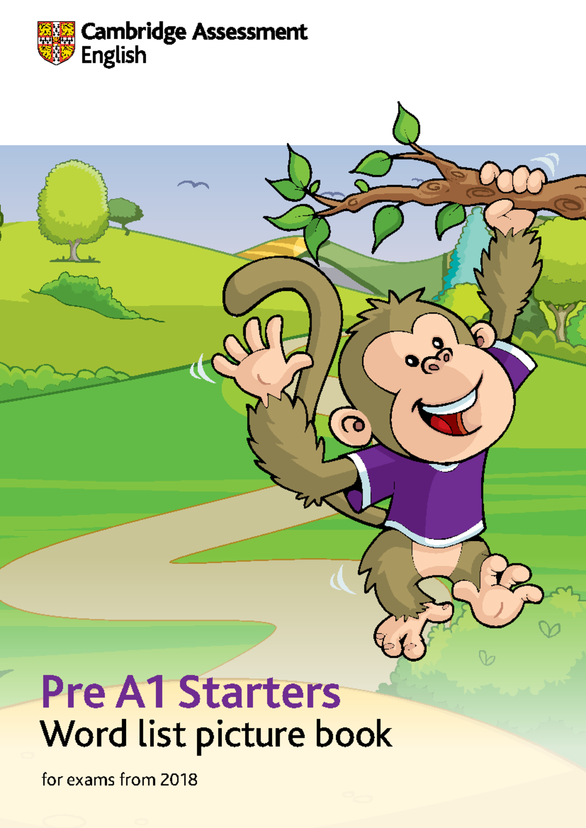 Cambridge English Kids Level Test Guide - Pre A1 Starters Word list ...