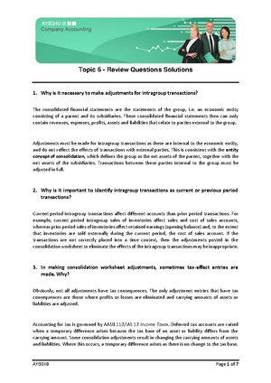 Collaborate 6 question and solution - Topic 6 – Collaborate Question ...