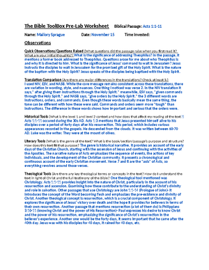 Pre-Lab+Worksheet - All the pre-lab worksheets I’ve completed. They do ...