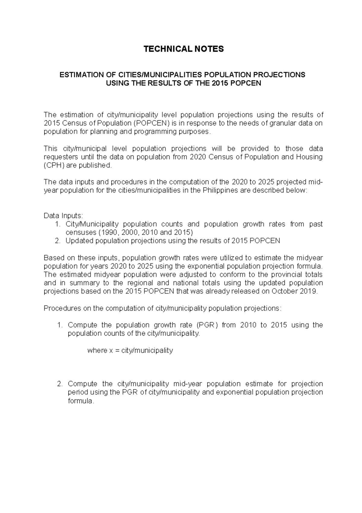 Technical%20Notes%20for%20City Mun%20Projection 2015 CBPP Phils ...