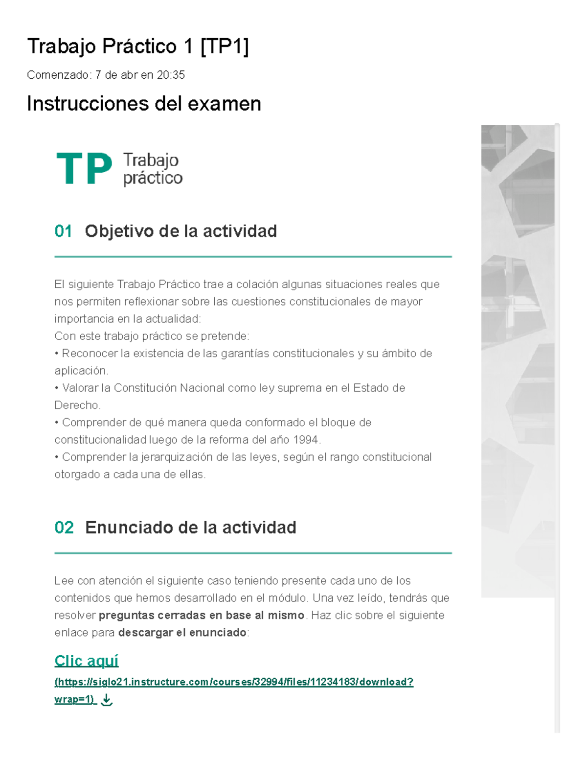 Instrucciones De Trabajo