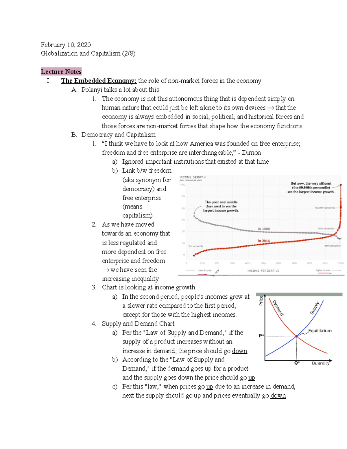 Globalization and Capitalism - The Embedded Economy: the role of non ...