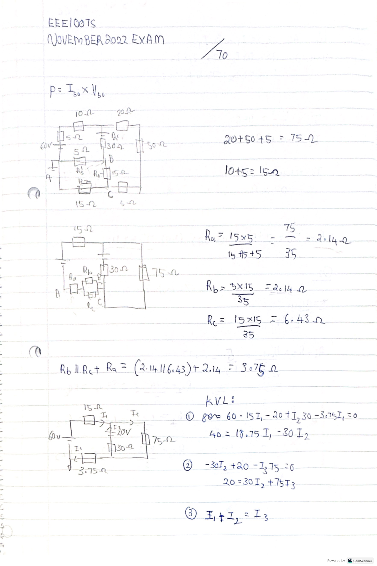 EEE1007S - 2022 EXAM - EEE1007S - Studocu