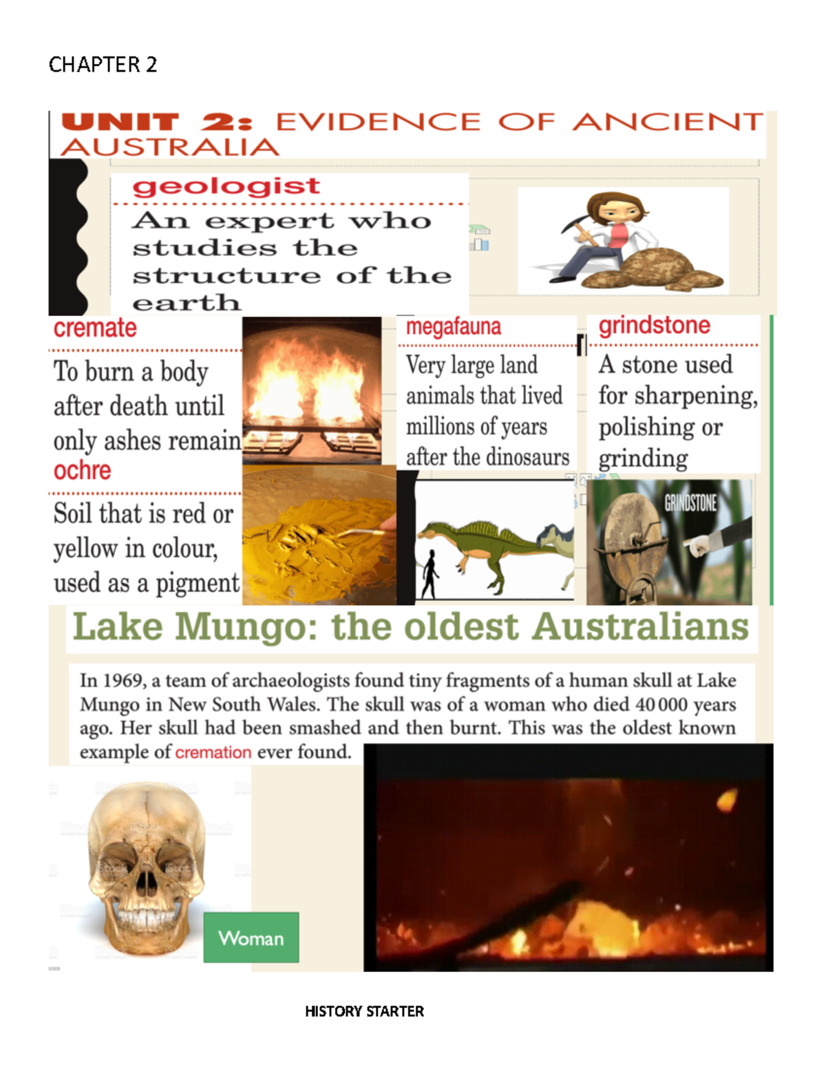 Pdf file-Starter Chapter 2-Unit 2 - History - CHAPTER 2 HISTORY STARTER CHAPTER 2 HISTORY ...