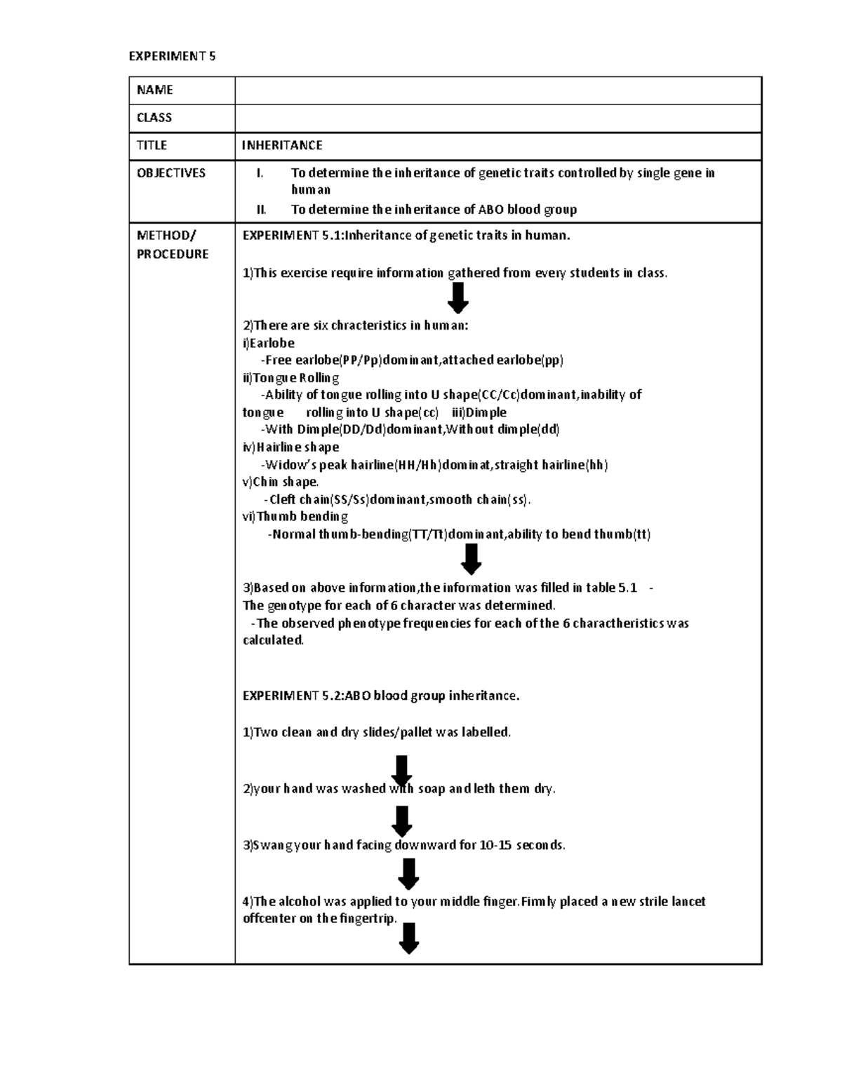 Experiments 5 Inheritance - EXPERIMENT 5 NAME NUR AINA SYUHADA BINTI ROSLI CLASS 1DSK TITLE ...