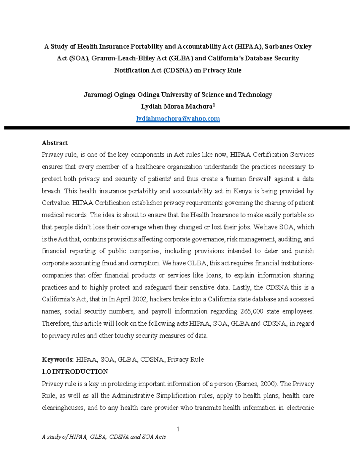 Lydiah-Moraa-Machora- Research Assignment 2024 1st Semester - 1 A Study ...