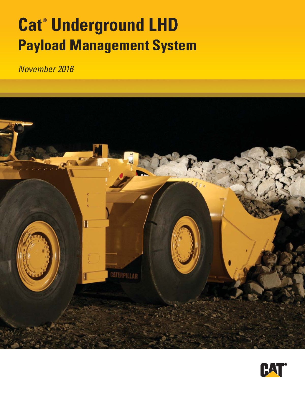 Cat® Underground LHD - Payload Management System - Cat ® Underground ...