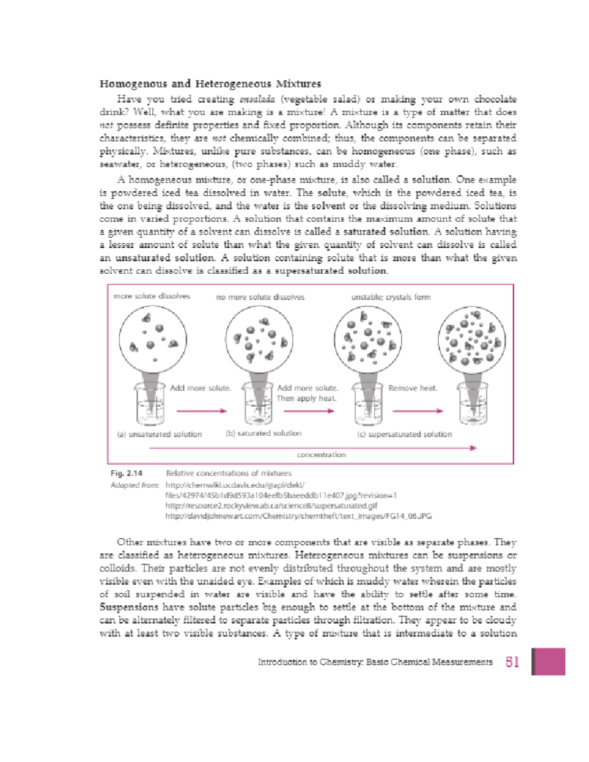 Homogenous and heterogenous mixture - Bachelor of Science in Biology ...
