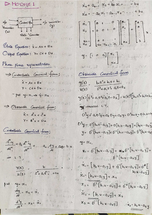 ACT module 5 - Good - PHASE PLANE PHASE TRAJECTORICS The phase plane ...