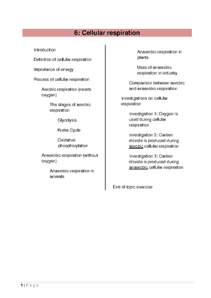 Life sciences revision booklet high flyers - SECONDARY SCHOOL ...