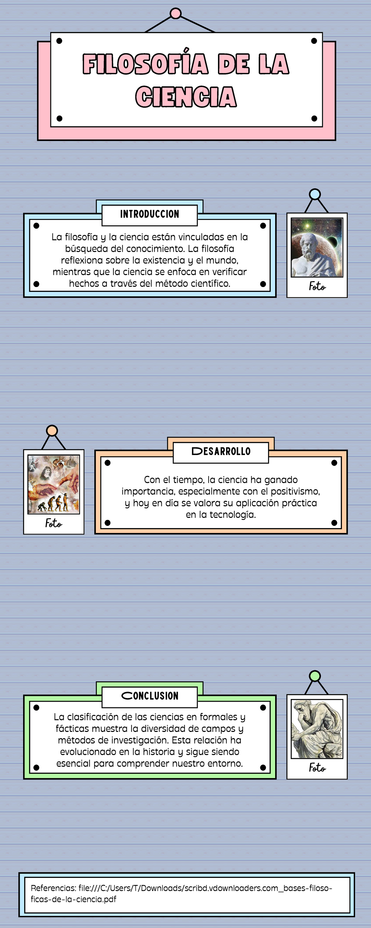 Filosofía de la ciencia - Introduccion Desarrollo Conclusion FILOSOFÍA ...