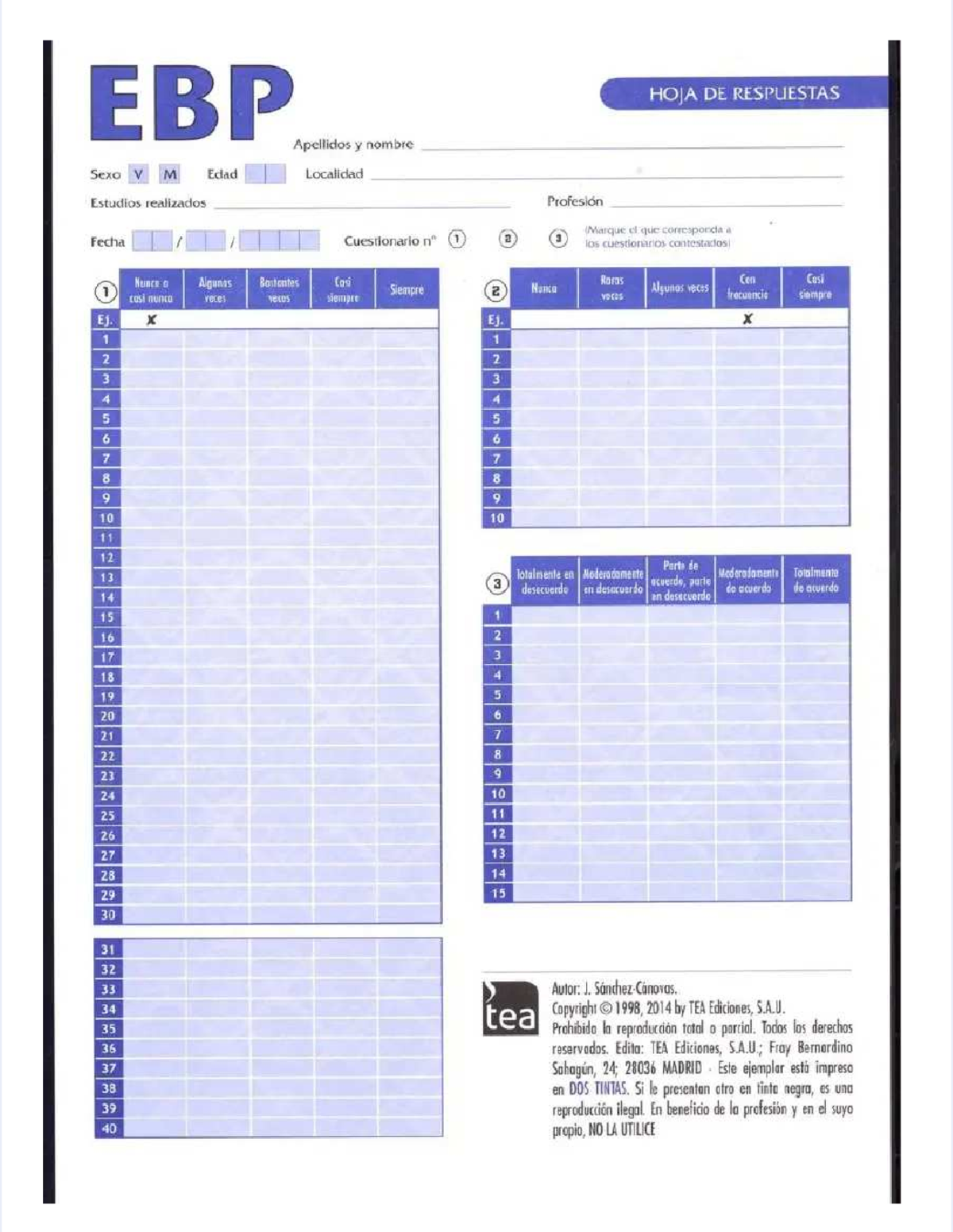 Pdf-ebp-escala-de-bienestar-psicologico compress - EBP HOJA DE RESPUESTAS Apellidos y nombre ...