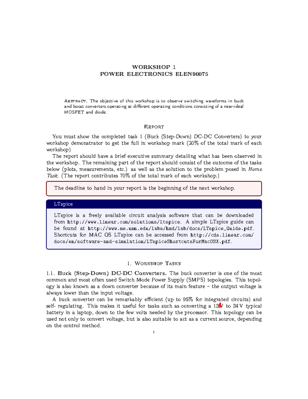 Workshop 1 - Warning: Popup annotation has a missing or invalid parent annotation. WORKSHOP 1 ...