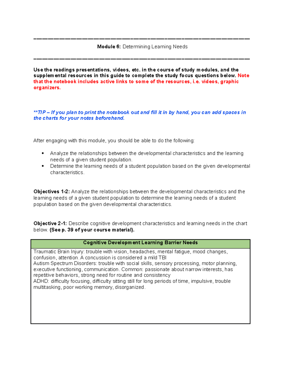 Module 6 Notebook - 1