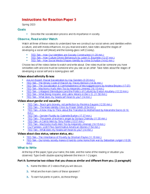 Creating a New Budget Student Assignment - Student Assignment In this ...