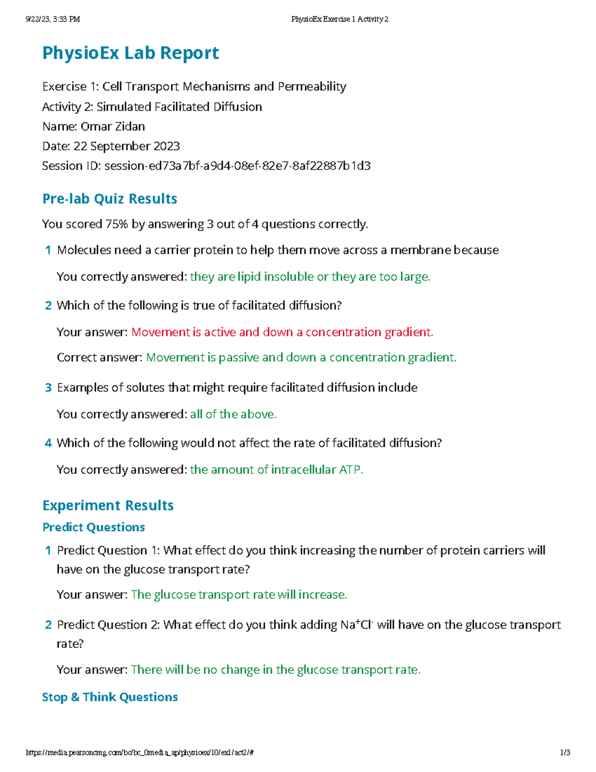 Physio Ex Exercise 1 Activity 2 Pearsoncmg Bc Bc 0media Ap Physioex