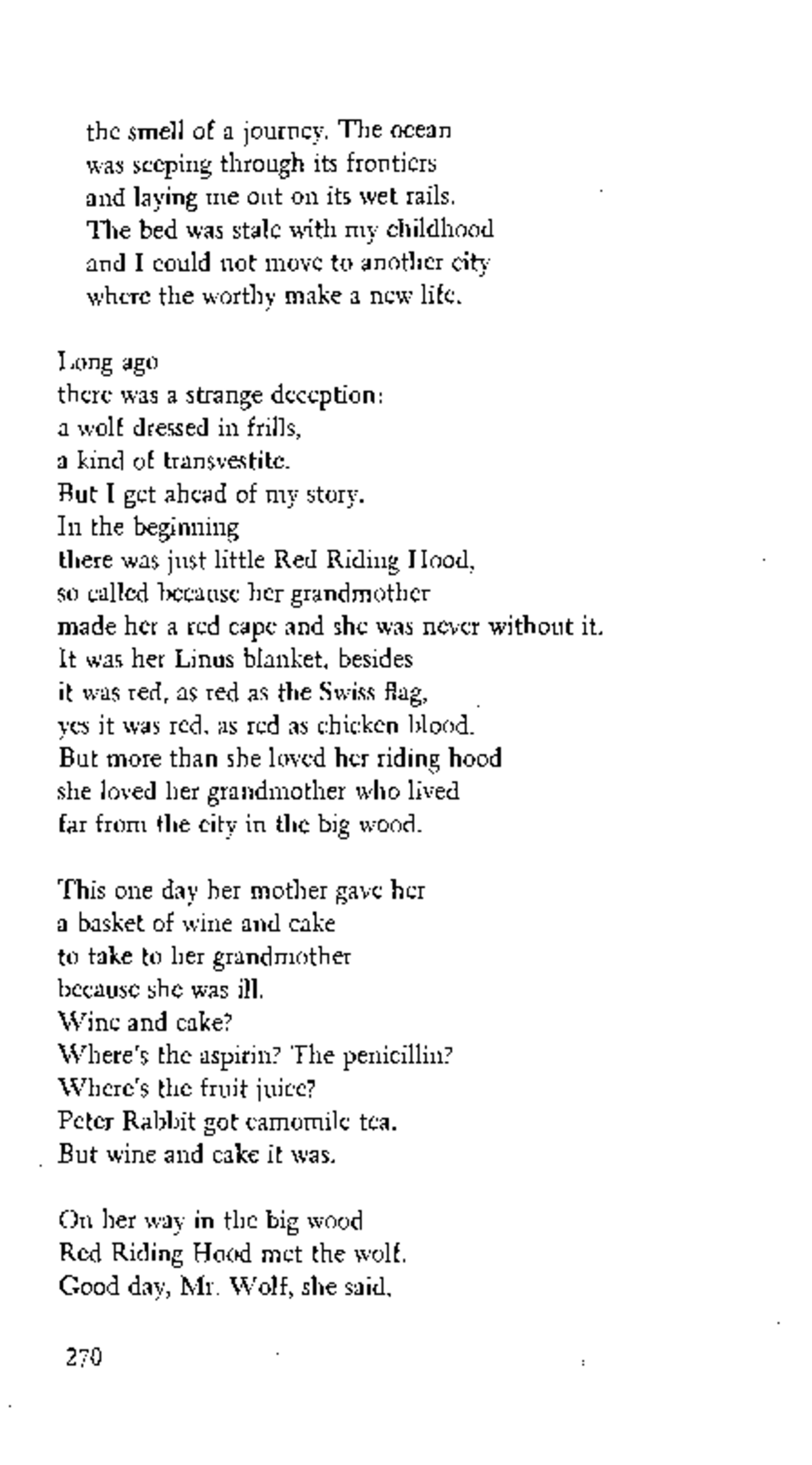 Anne Sexton - The Complete Poems 298 - the smell of a journey. The ...