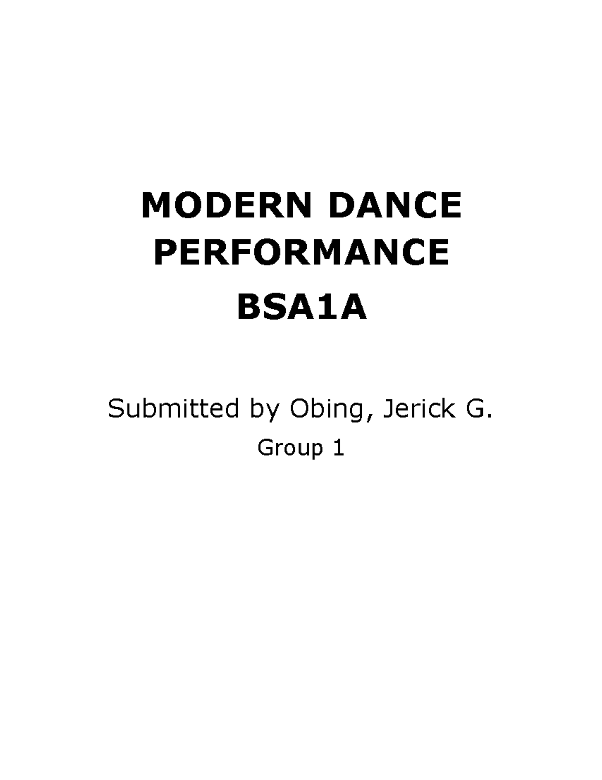 PE - It is an activity in PATHFIT wherein it is an example of narrative ...