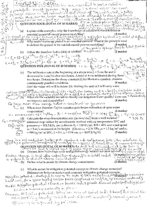 CIVE1145 Catchment Water Management - RMIT University - StuDocu