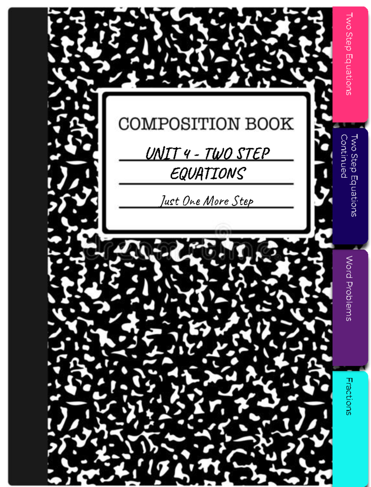David Thompson - TPT Math Digital Notebook: Unit 4 - Two Step Equations ...
