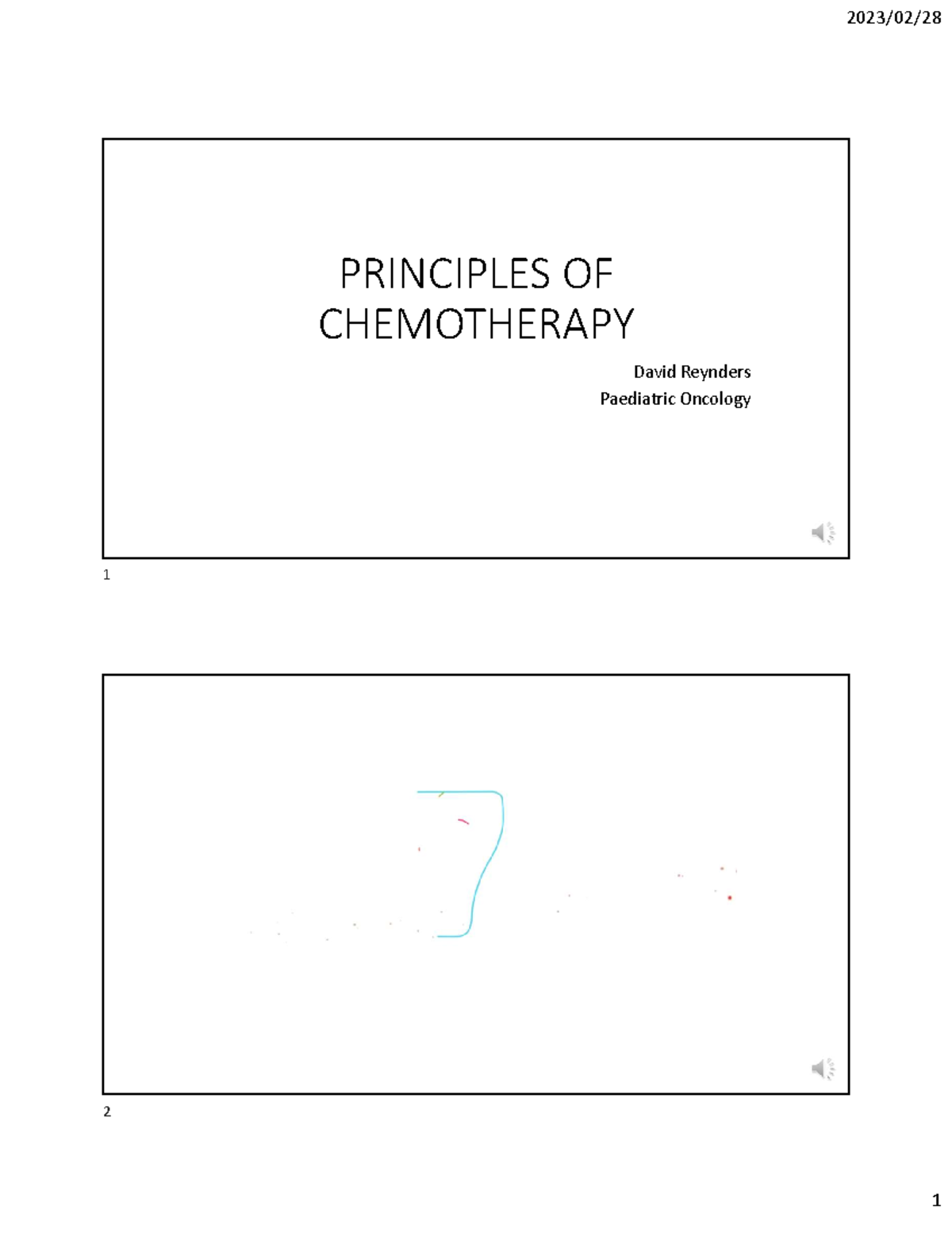Principles of Chemotherapy PDF 2 - PRINCIPLES OF CHEMOTHERAPY David ...