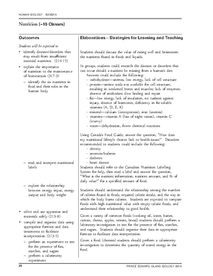 Eelc bio801a-22 - Summaries - 16 CURRICULUM OUTCOMES FRAMEWORK PRINCE ...