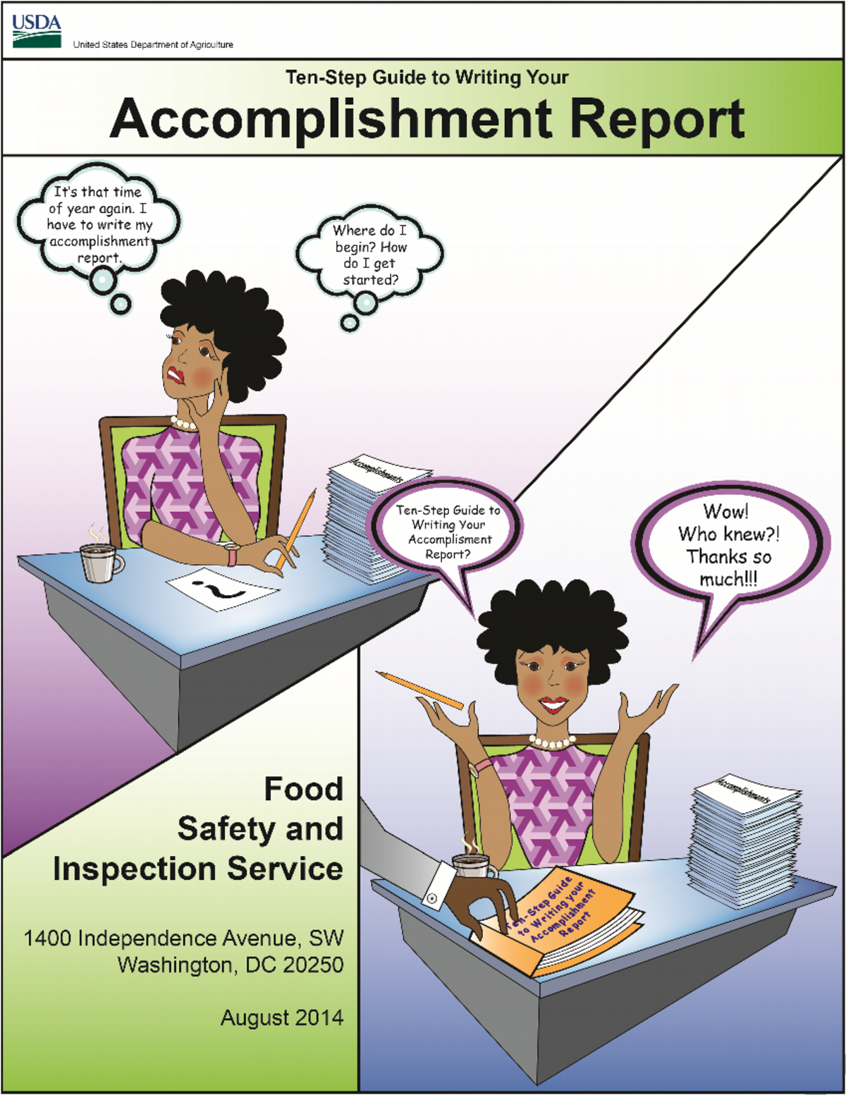 FSIS Ten Step Guide to Writing Accomplishment Reports 0 - Ten-Step ...