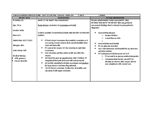 Detailed Care Plan Childrens - ISADORA FREEMAN NURS 234: Seattle ...