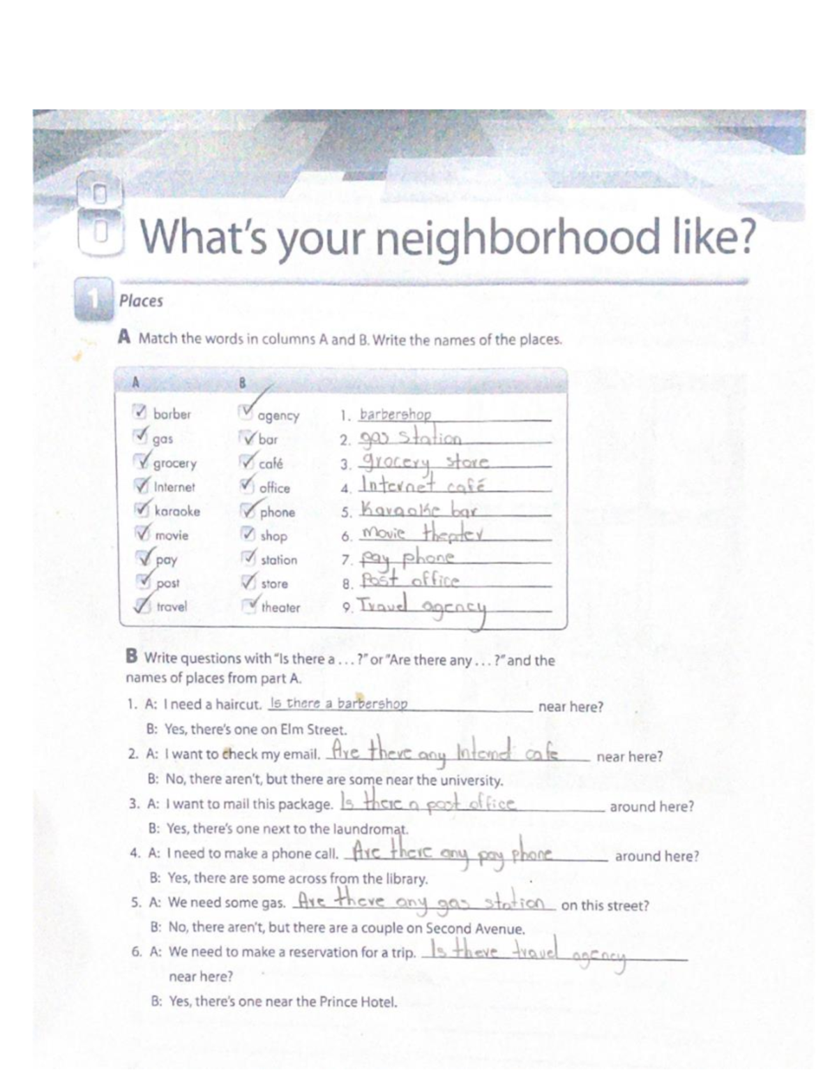 Locations - Ingles II - Studocu