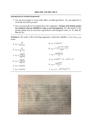 Gradescope #5 - hw5 - Math 231E. Fall 2020. HW 5. Instructions for ...