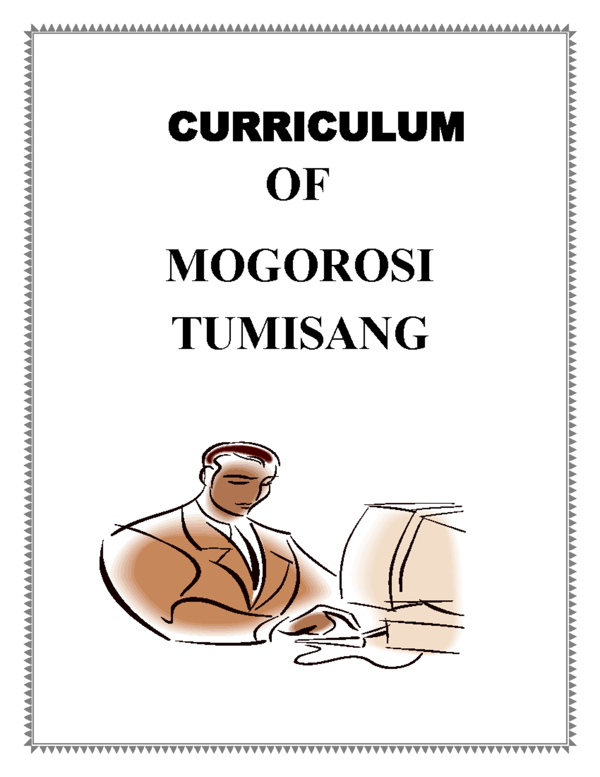 Tumisang mogorosi - OF MOGOROSI TUMISANG PERSONAL DETAILS SURNAME ...