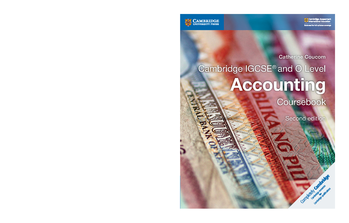 Igcse and o level accounting course book - Accounting Coursebook ...