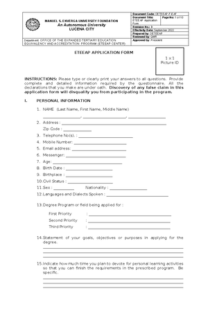 Week 6 - Spreadsheet Program - Computing Fundamentals Application Software - Spreadsheet 1 ...